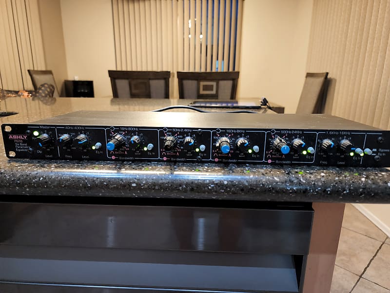 Ashly PQ16 Six Channel Parametric Equalizer | Reverb