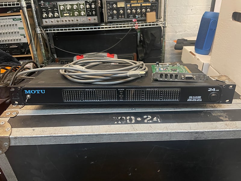 MOTU 24I/O with Black Lion Audio & Clock Mods PCIe Card and | Reverb