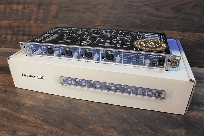 Revive Audio MODIFIED RME Fireface 800 Audio Interface, | Reverb