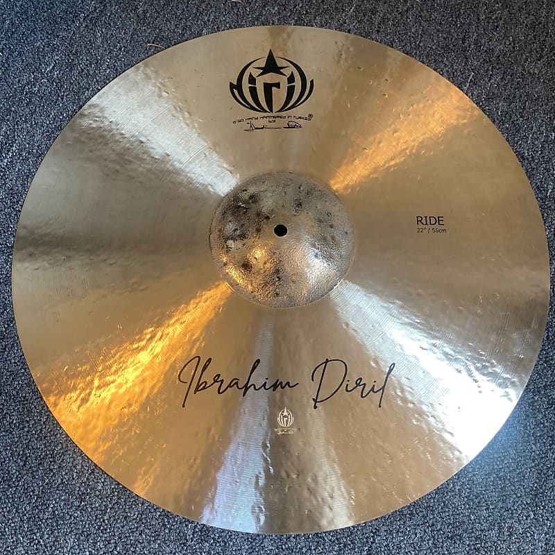 Diril Master Design Raw Bell Traditional 22” Ride Cymbal | Reverb