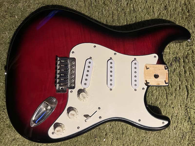 Fender Starcaster Stratocaster Loaded Body | Reverb