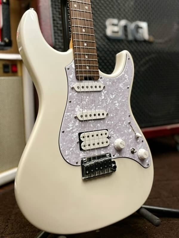 Edwards by ESP E-SNAPPER-AL/R 2020 - Pearl White | Reverb