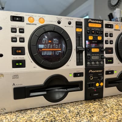 Pioneer CMX-5000 Dual Twin CD DJ Rackmount Players Deck Rack | Reverb