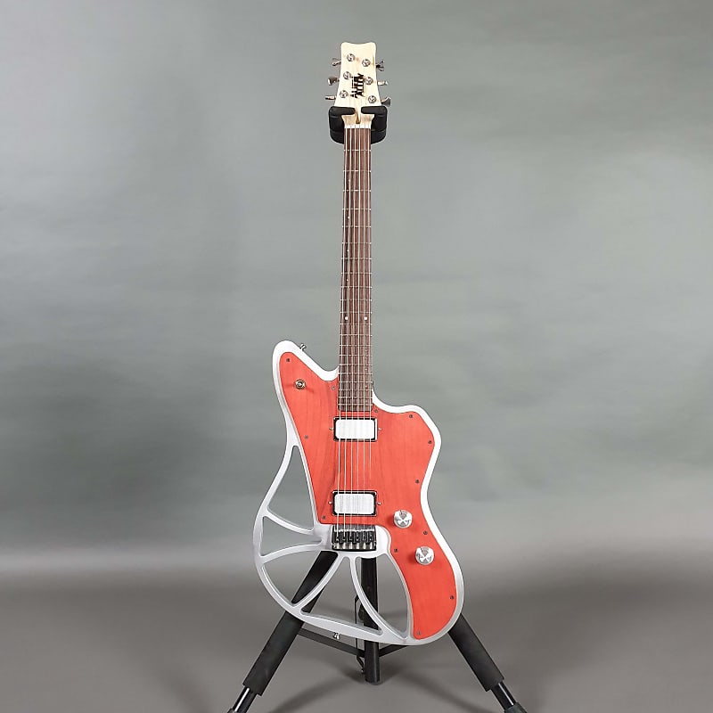 Alien Alloy Guitars - Conspiracy - Cherry Red Pickguard - HH | Reverb