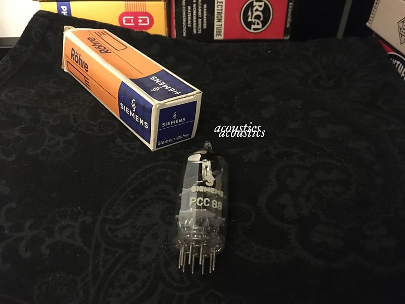 NOS Siemens 7DJ8 / PCC88 - Linear 6DJ8 ECC88 Sub - Rode K2 | Reverb