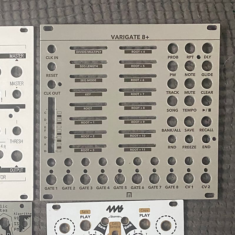 Malekko Varigate 8+ Silver Panel | Reverb