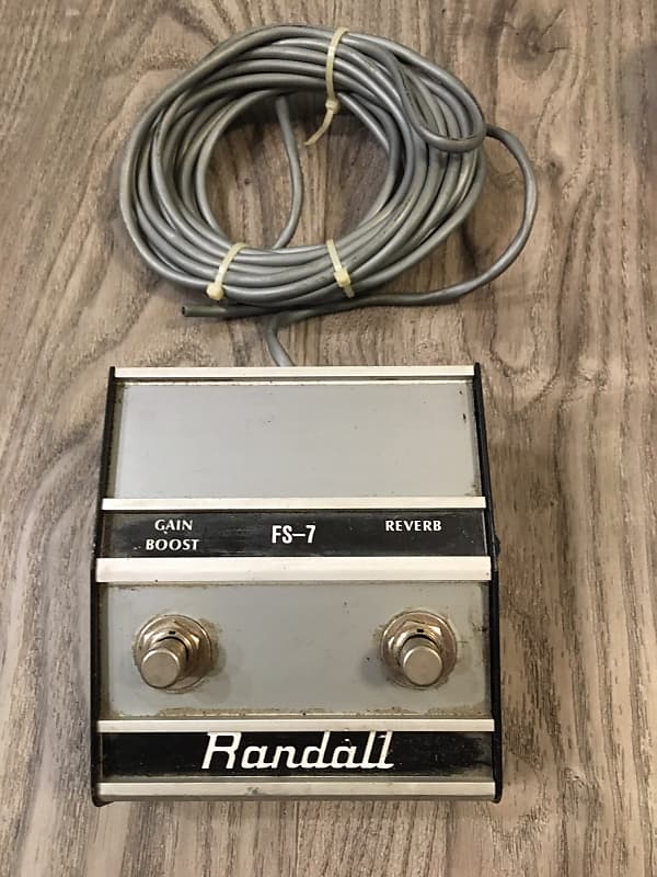 Randall Randall FS-7 Footswitch - Vintage One-off? 80's | Reverb UK