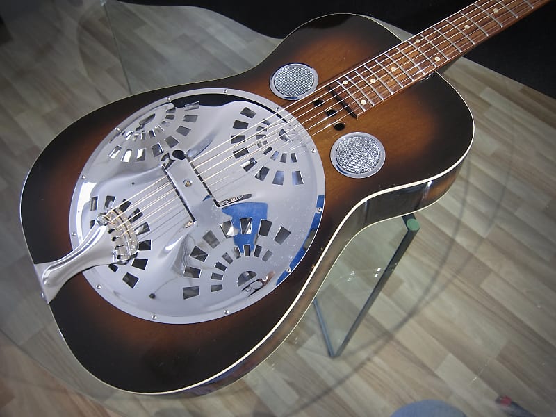 1974 Dobro Resophonic Model 60D Double Bound Round Neck with | Reverb