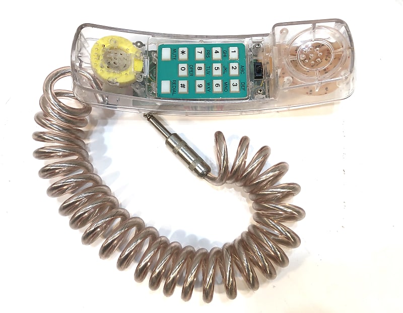 Vintage transparent telephone made into a lofi distortion | Reverb