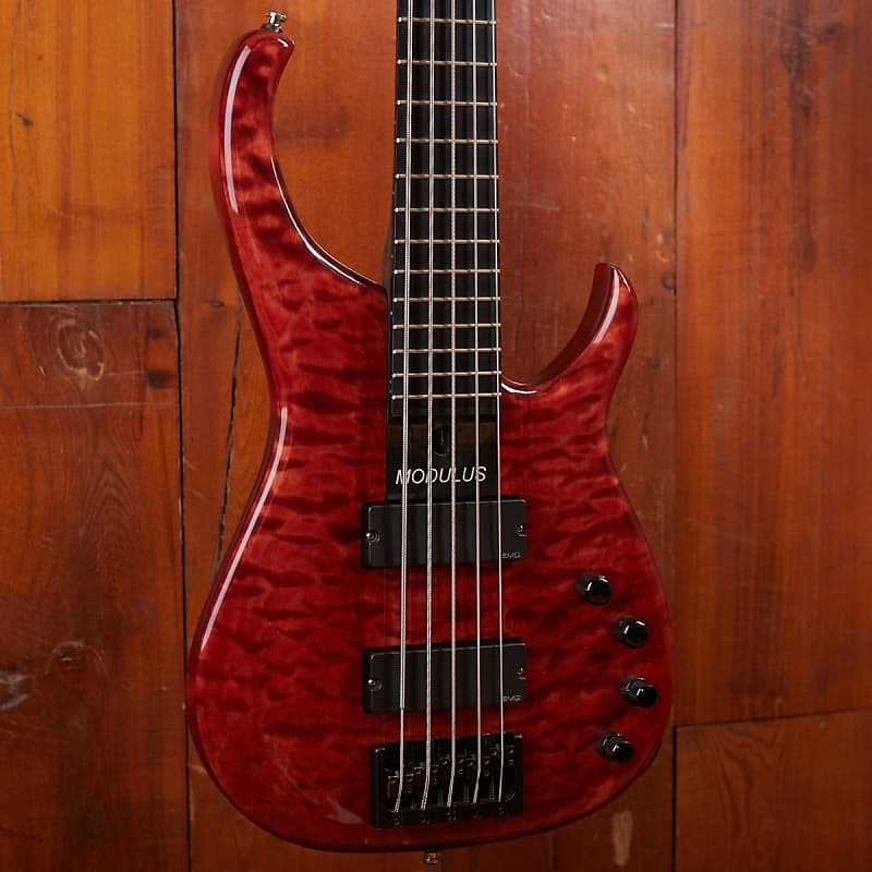 Modulus Graphite 5-String Quilted Maple body, 2003 | Reverb Australia