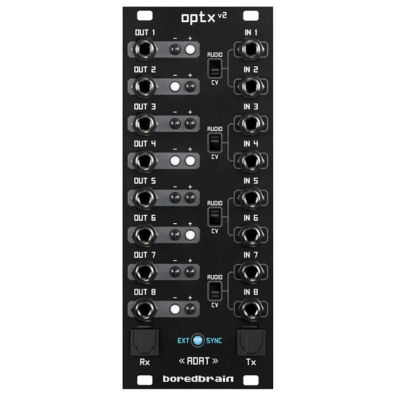 Boredbrain Music Optx v2 Eurorack ADAT Audio & CV | Reverb UK