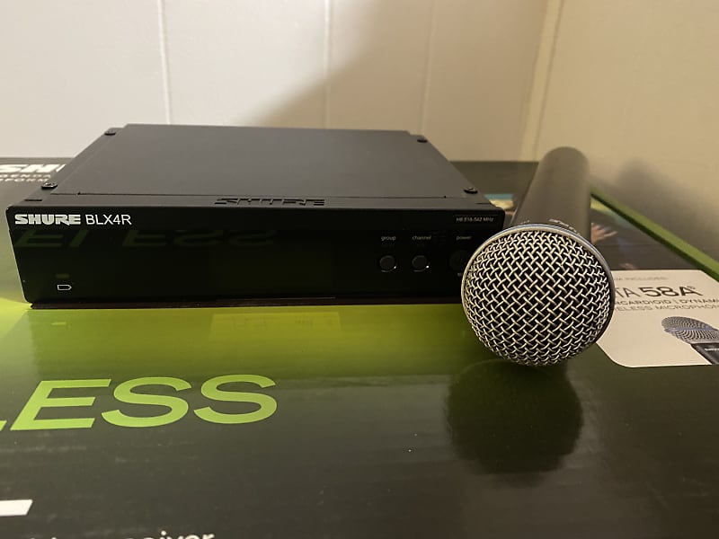 Shure Wireless Mic System BLX4R Beta 58 | Reverb