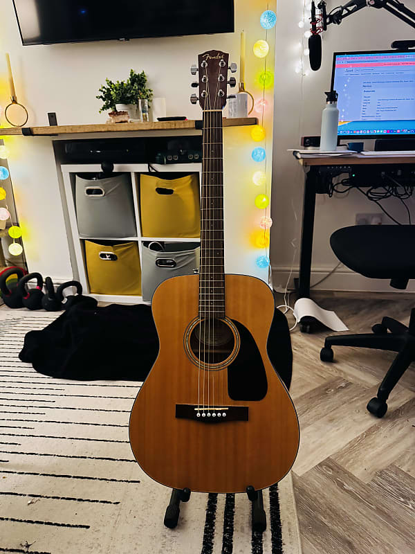 Fender CF-60 Natural | Reverb