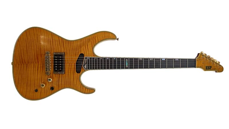 ESP 901 Custom Shop 1991 - Amber | Reverb