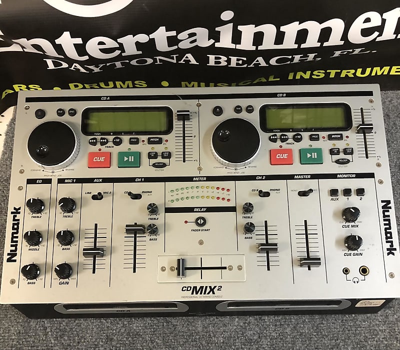 Numark CD Mix 2 Professional CD Mixing Console - Pre Owned | Reverb