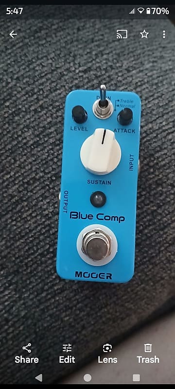 Mooer Blue comp compressor sustainer very rare cs-2 clone | Reverb