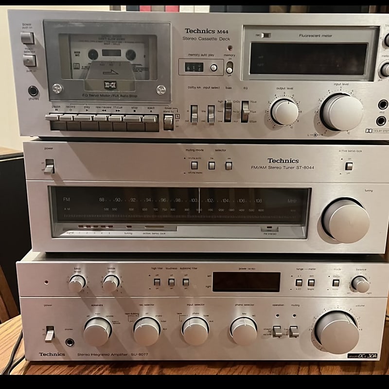 Technics Audio System Early 2000s - Stainless / Aluminum | Reverb