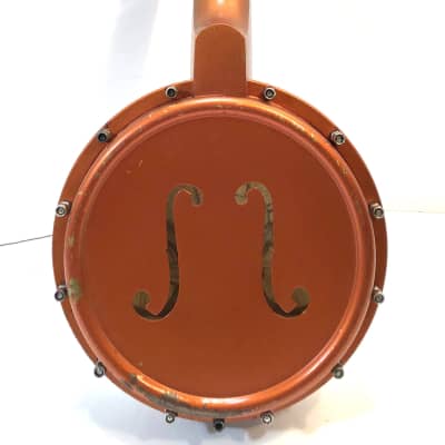 Maxitone or Richter banjolele ukulele banjo uke made of metal | Reverb