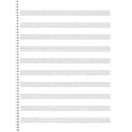 Hal Leonard 10-Stave Manuscript Paper | Reverb