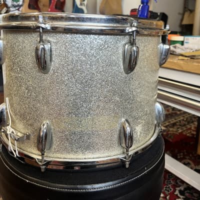 Slingerland 14x10 Snare Drum Marching Niles 1970s - Champagne | Reverb