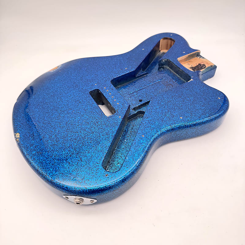 Fernandes Native Body Sparkle Blue Relic BB529 | Reverb