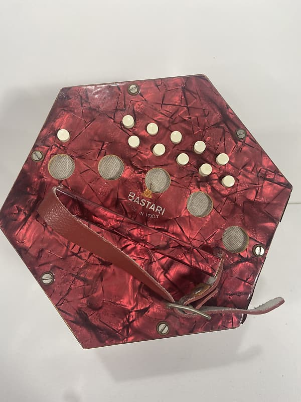 Bastari 20 Button Concertina | Reverb