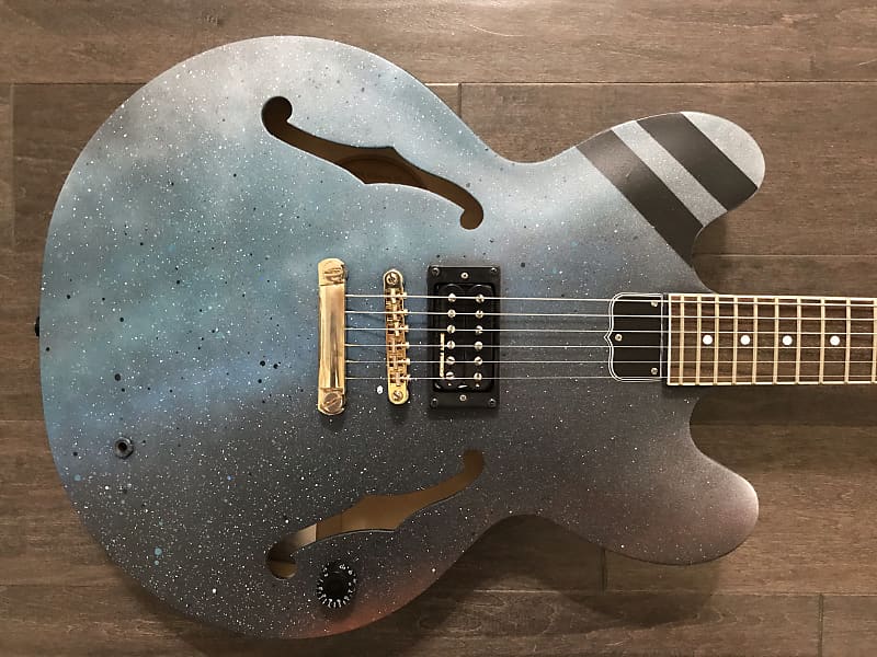 Epiphone Tom Delonge Signature ES-333 w/ Custom Paint | Reverb