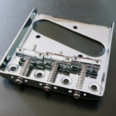 Vintage 3 Saddle Bridge for USA Fender Telecaster Tele 10.8mm | Reverb