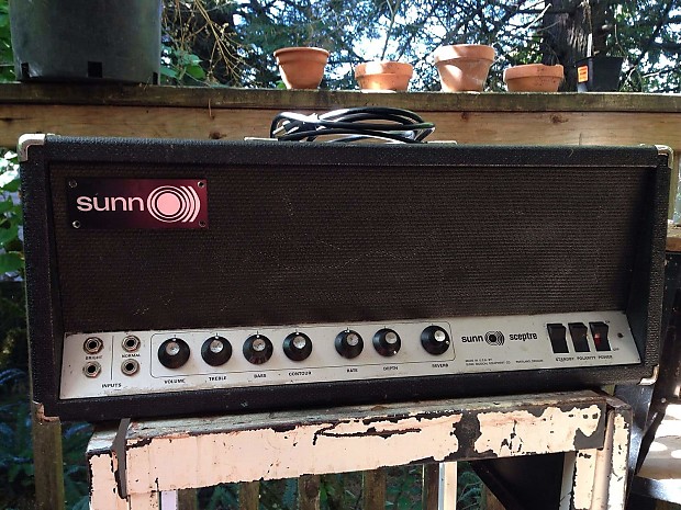 Sunn Sceptre 1968 1st Generation KT-88 | Reverb