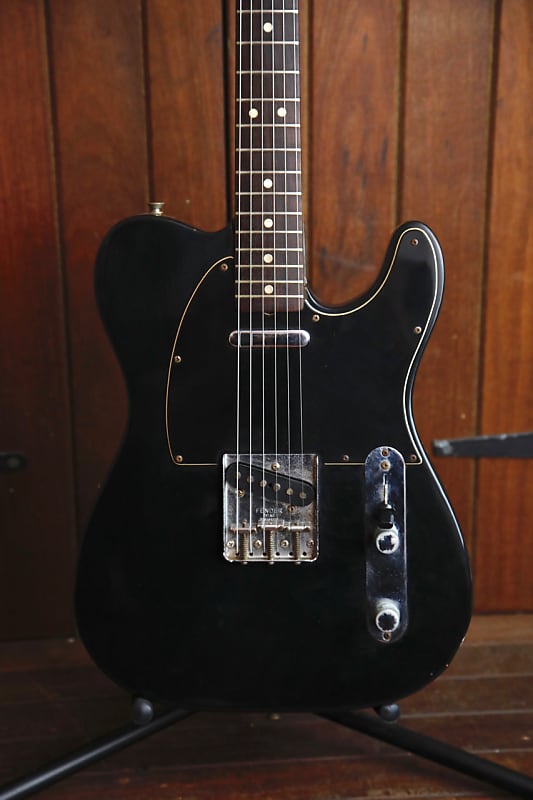 Fender Telecaster Black Electric Guitar Vintage USA | Reverb Australia
