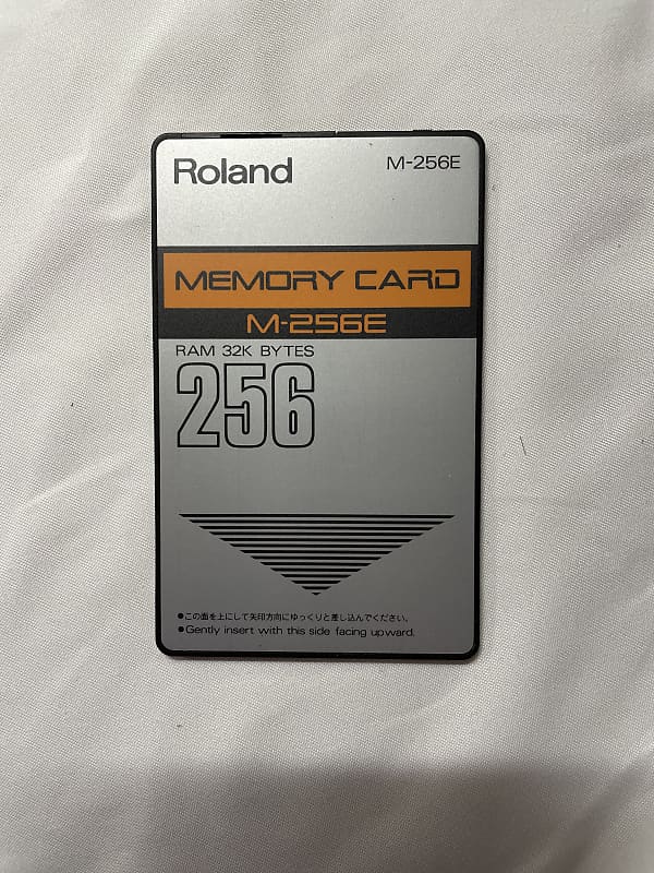 Roland M-256E Memory Card 32KB RAM | Reverb