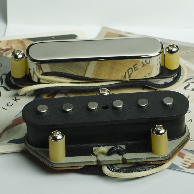 Bare Knuckle Pickups The Boss Tele Set - Nickel | Reverb UK