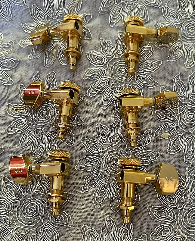 Graph Tech 3+3 Ratio Lefty Electric Locking Machine Heads | Reverb