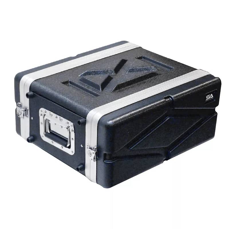 Lightweight 4 Space Mid-Size Abs Rack Case - 4U Pa Dj Medium | Reverb