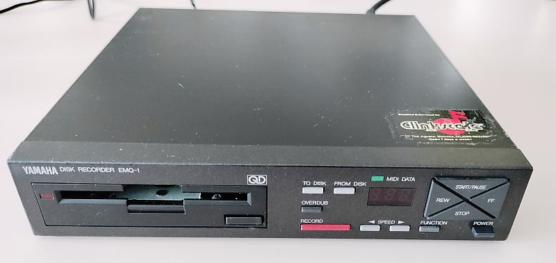 Yamaha EMQ-1 Midi Disk Recorder (Reduced) | Reverb