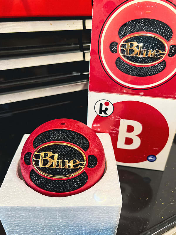 Blue Microphones Kickball Mid-00's - Red | Reverb