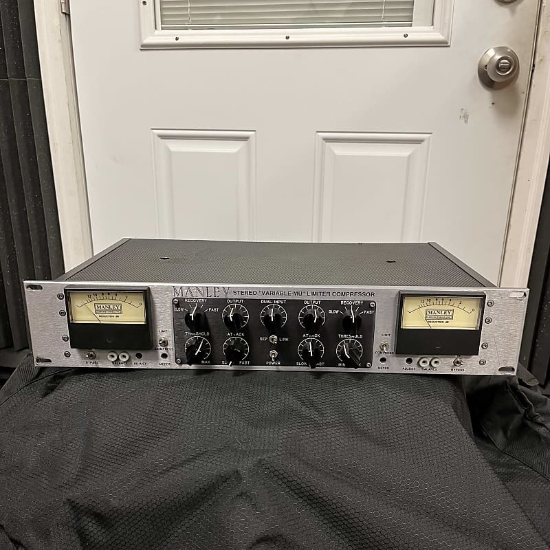 Manley Labs Stereo Variable-Mu Limiter Compressor Rack Module | Reverb