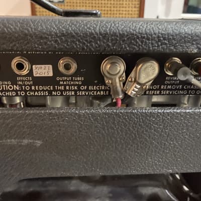 Fender '75 Black Face point-to-point hand wired amp head | Reverb