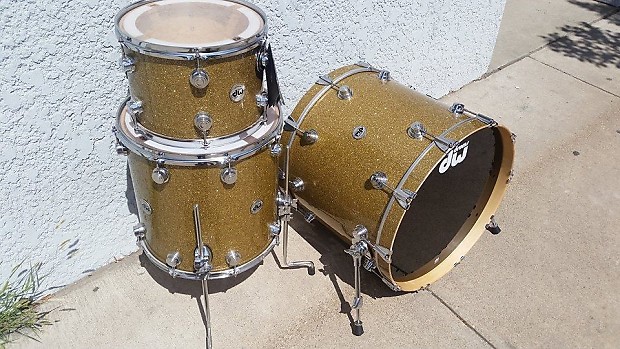 DW Collectors Gold Glass Sparkle | Reverb