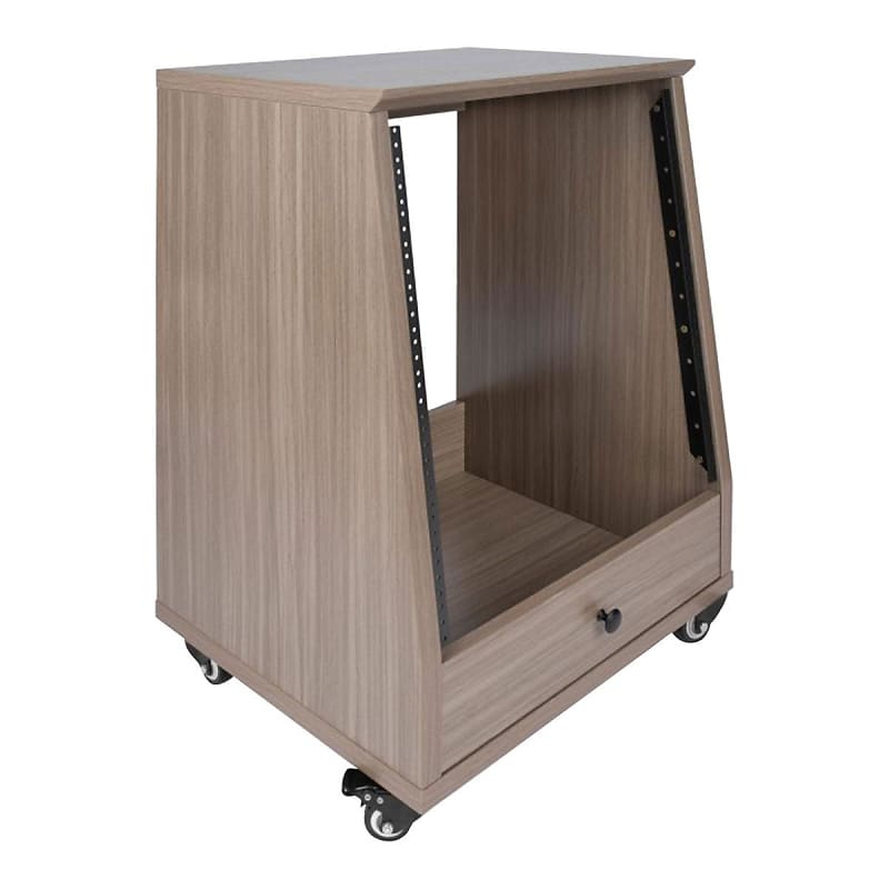Gator Cases Elite Furniture 12U Studio Rack Case with Casters | Reverb