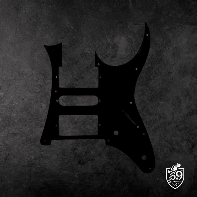 1 Ply Black Ibanez RG 3550 MZ Pickguard | Reverb