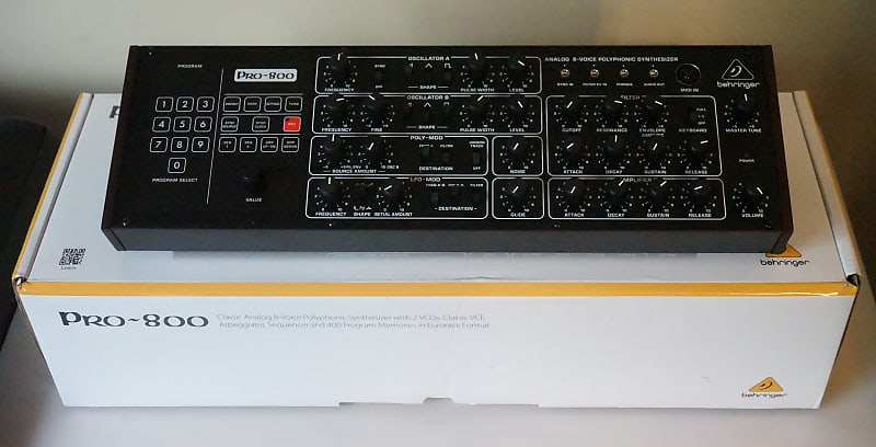 Behringer Pro-800, Analog Polyphonic Synthesizer | Reverb