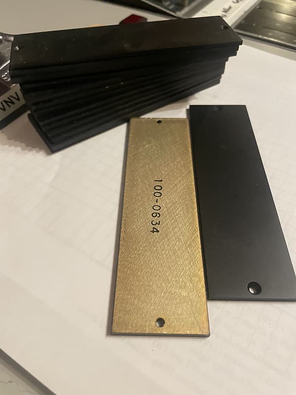 API 500 series blank spacer panels | Reverb