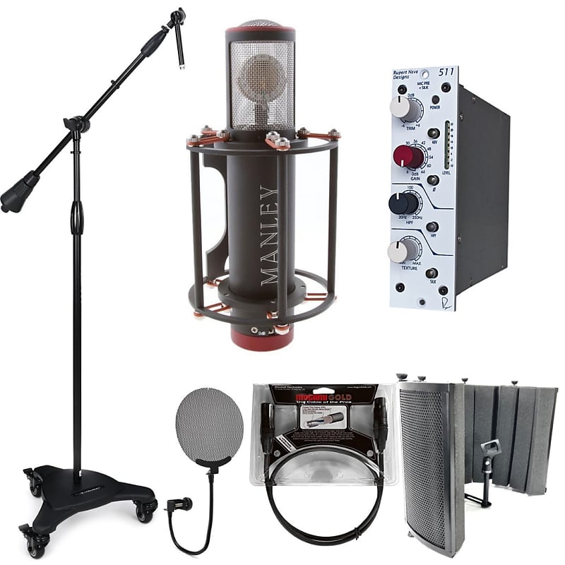 New Manley Labs Reference Cardioid Tube Condenser Microphone | Reverb