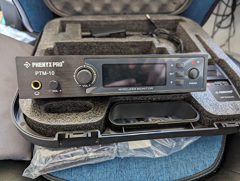 Phenyx Pro PTM-10 In-Ear Wireless Monitor System | Reverb