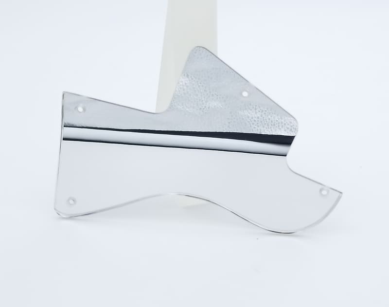 chrome mirror acrylic pickguard for GIBSON LES PAUL SPECIAL | Reverb