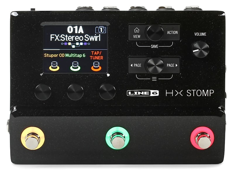 Line 6 HX Stomp Multi-Effect and Amp Modeler 2018 - Present - | Reverb