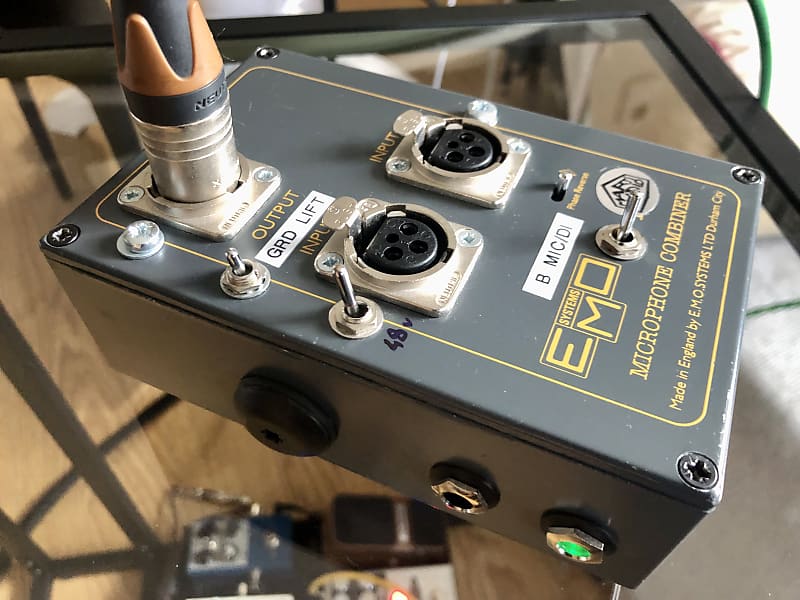 EMO E345 MICROPHONE COMBINER with discrete JFET Class A | Reverb UK