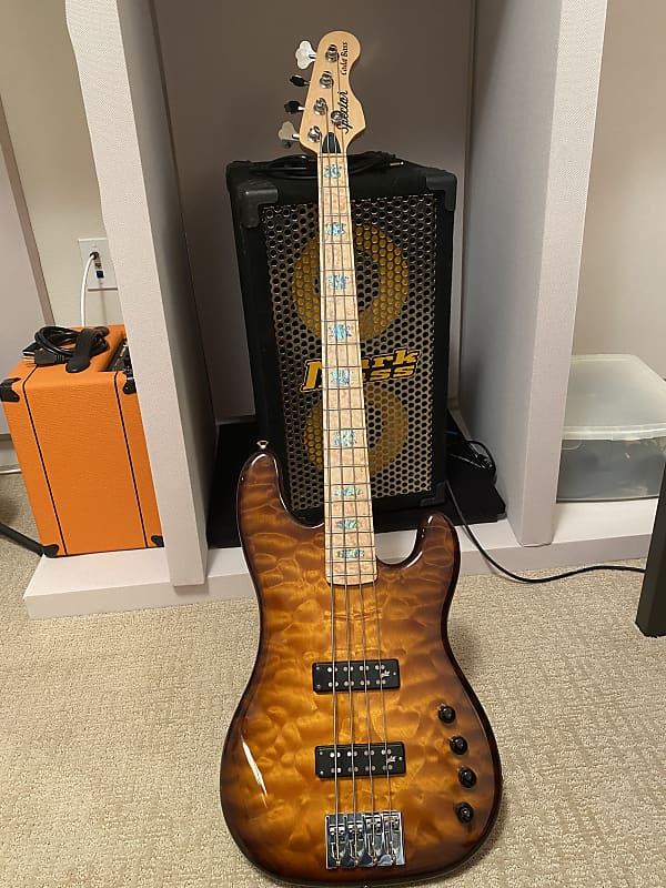Spector Bass USA Coda 4P DLX 2018 - Tobacco Sunburst High | Reverb