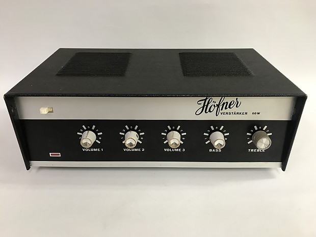 Fully Restored Vintage German 1960's Hofner 60W Tube | Reverb